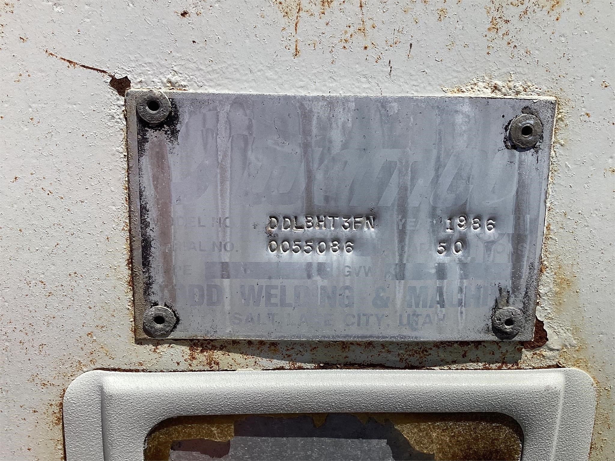 1986 TWAMCO DDLBHT3FN - Peters & Keatts Equipment Inc.